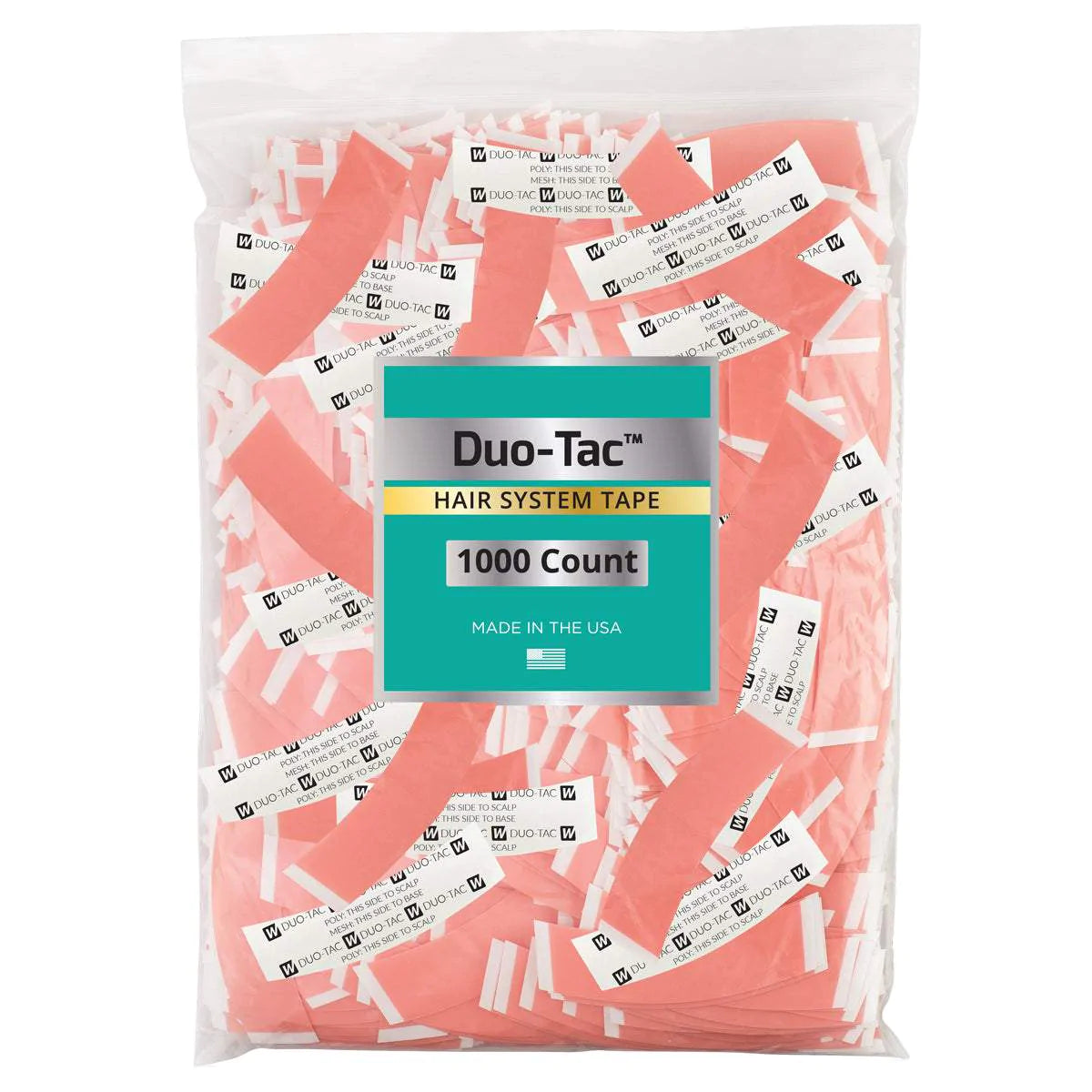 DUO-TAC TAPE CONTOURS W/ 1000PCS – Shine weeds hair