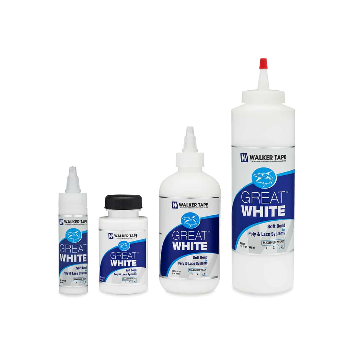 GREAT WHITE Perfect for your sensitive skin. – Shine weeds hair